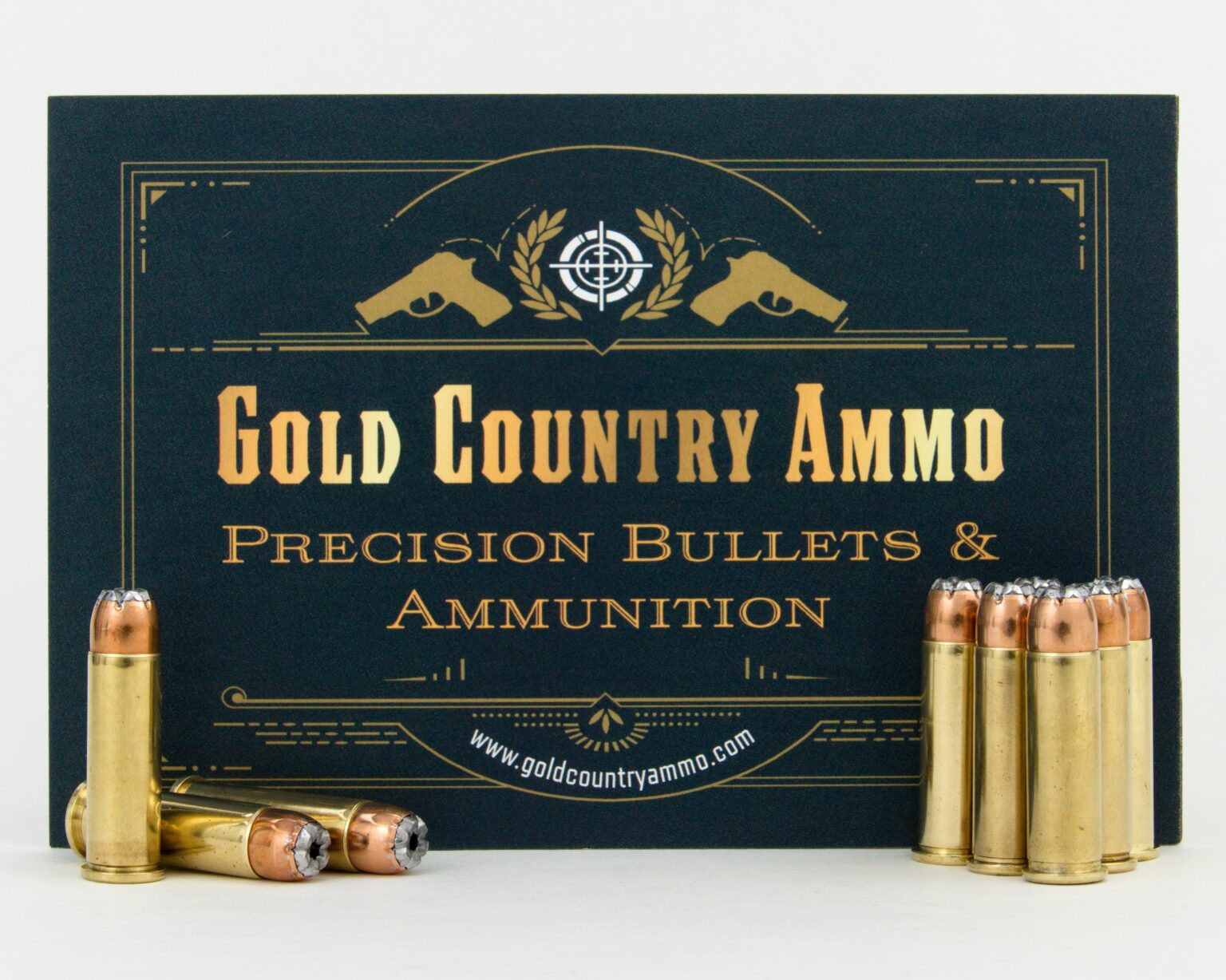 357 Magnum Self Defense / Hunting Ammunition 158 Grain Gold Country ...