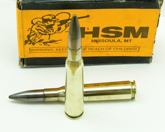 50 Caliber BMG HSM Ammunition With 647 Grain Moly Coated FMJ Bullets 10 ...