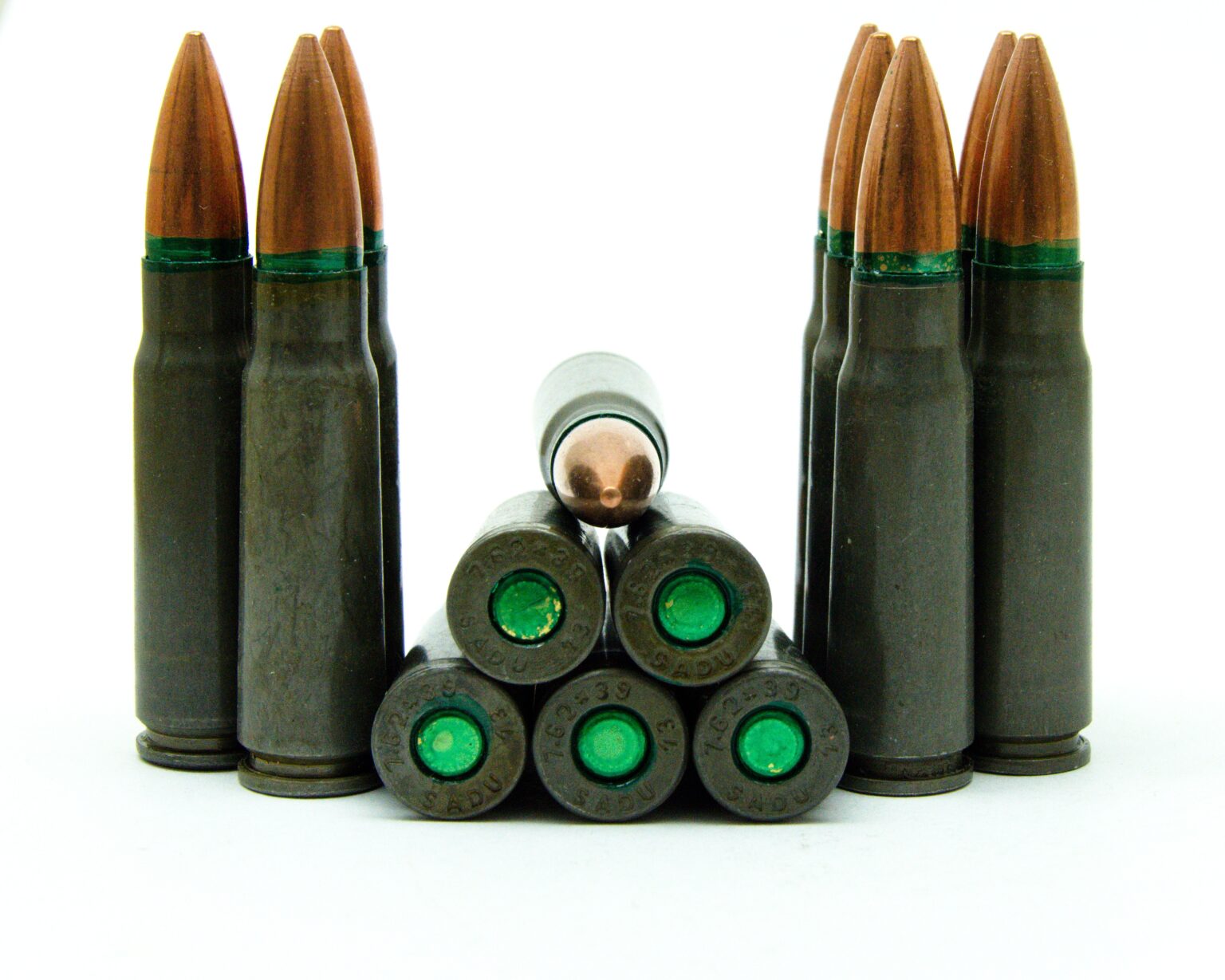7.62x39mm SADU 123 Grain FMJ Ammo Steel Casings – Gold Country Ammo
