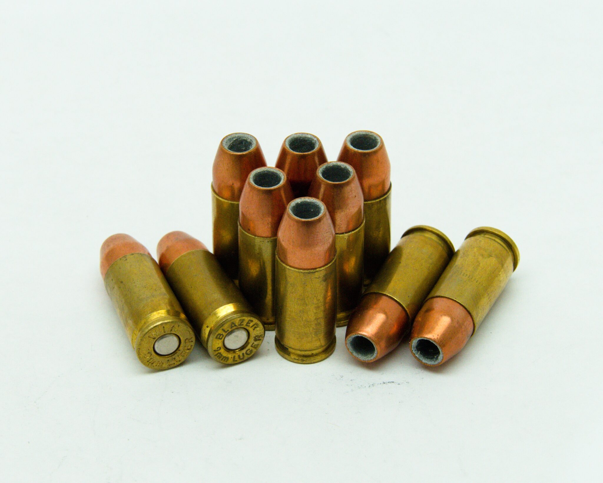 9MM Luger Ammunition With 115 Grain Hollow Point Personal Defense ...
